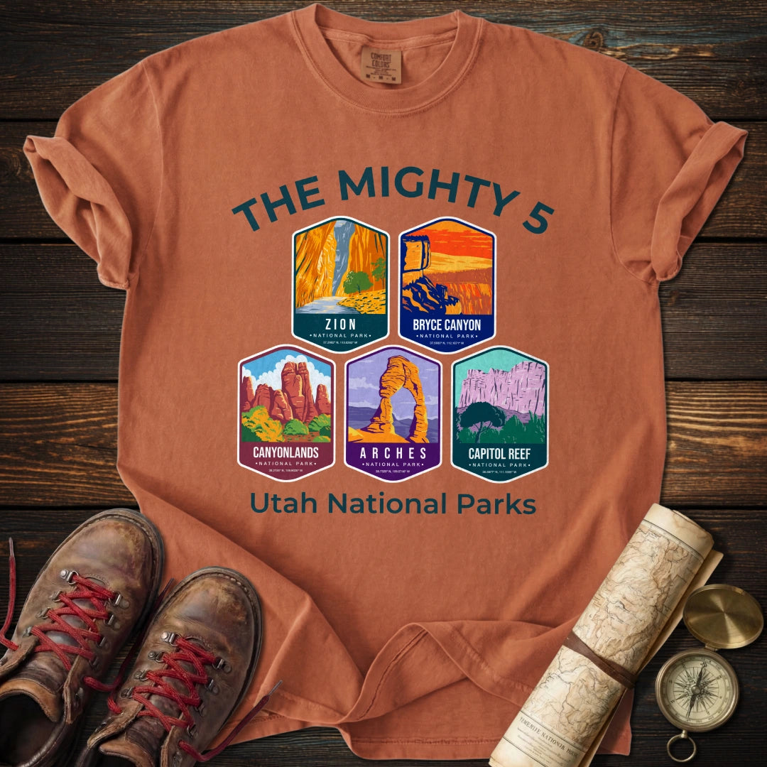 Mighty 5 Vintage WPA T-Shirt – Summit & Sage